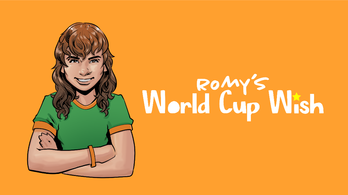 Romy’s World Cup Wish - George Hamilton, Tony O'Donoghue, Mario ...